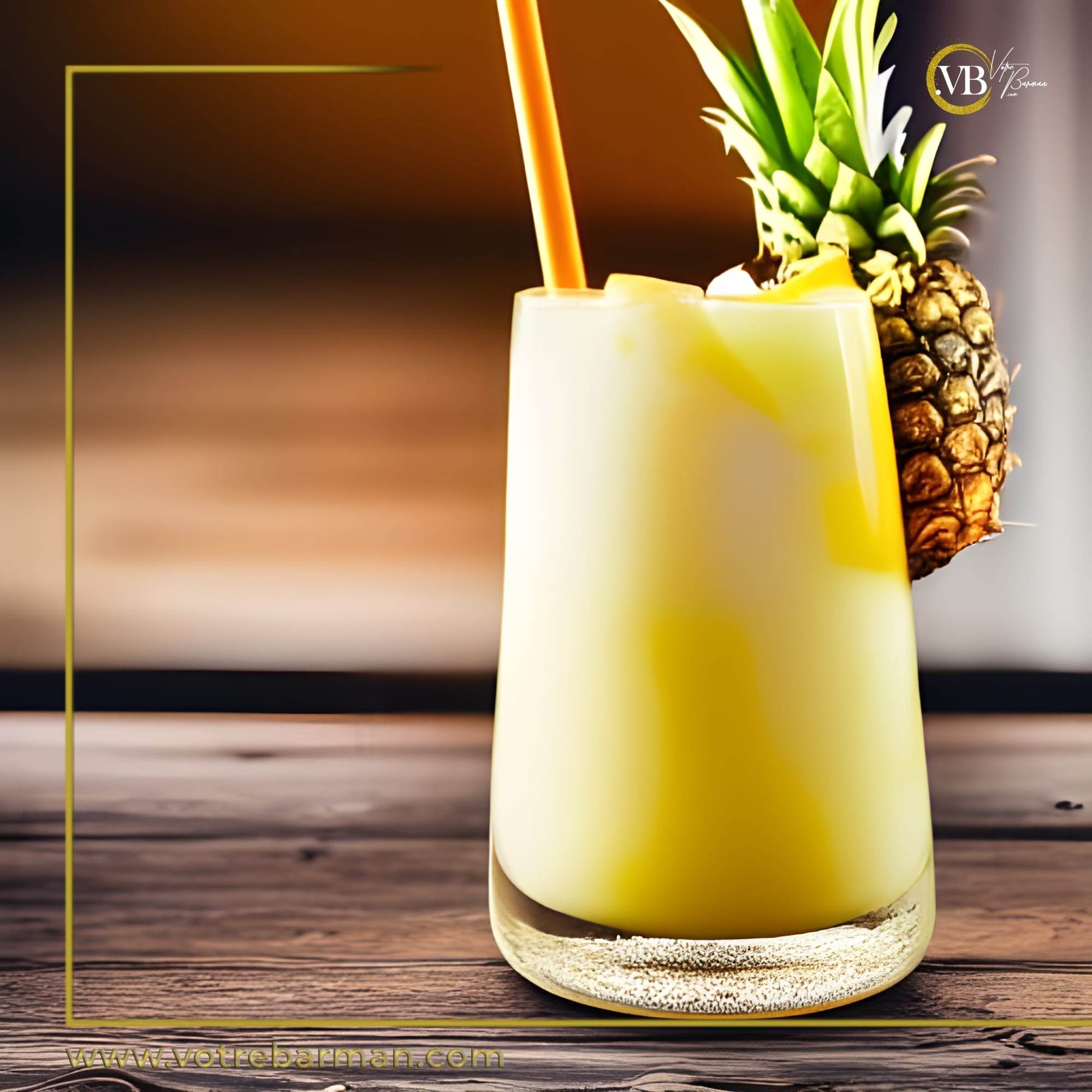 Piña Colada : Cocktail pirate, courage et motivation ! 🍸